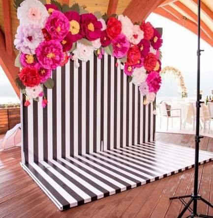 50+ mẫu backdrop cuối năm ấn tượng, độc lạ - Hoa Giấy Suchin - Hoa Giấy ...